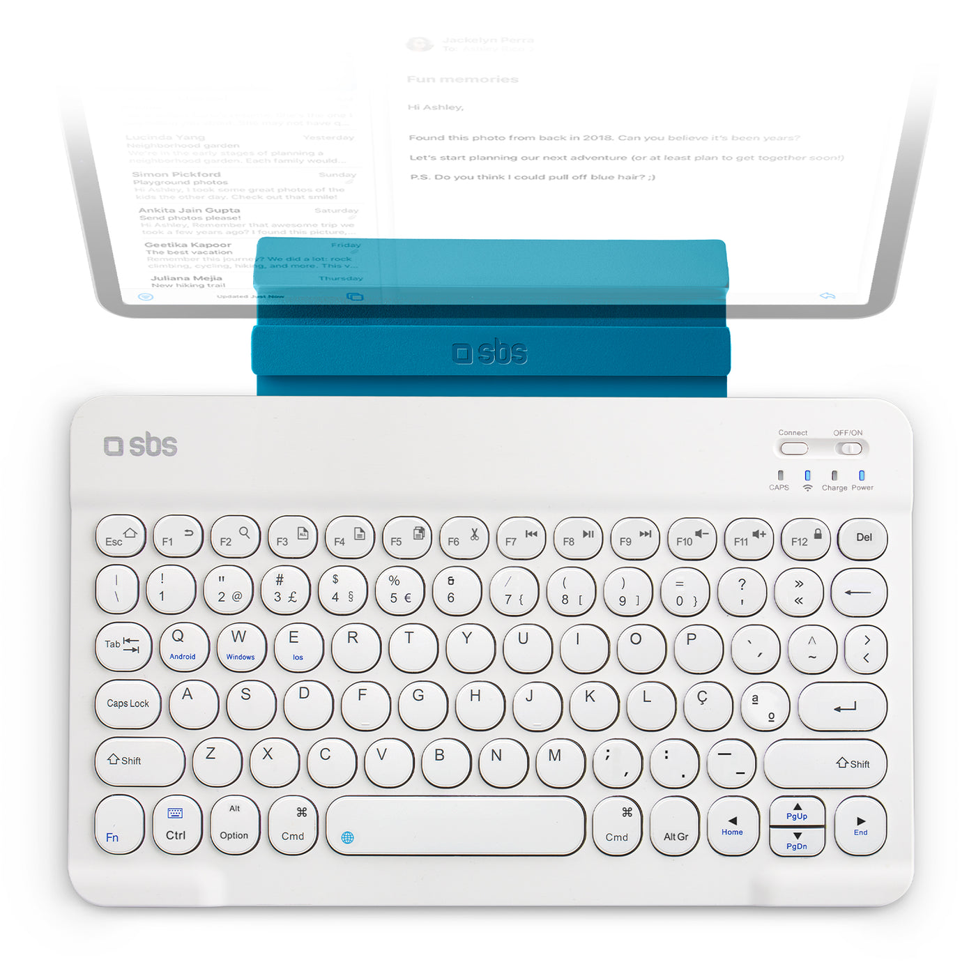 Portuguese universal wireless keyboard | SBS