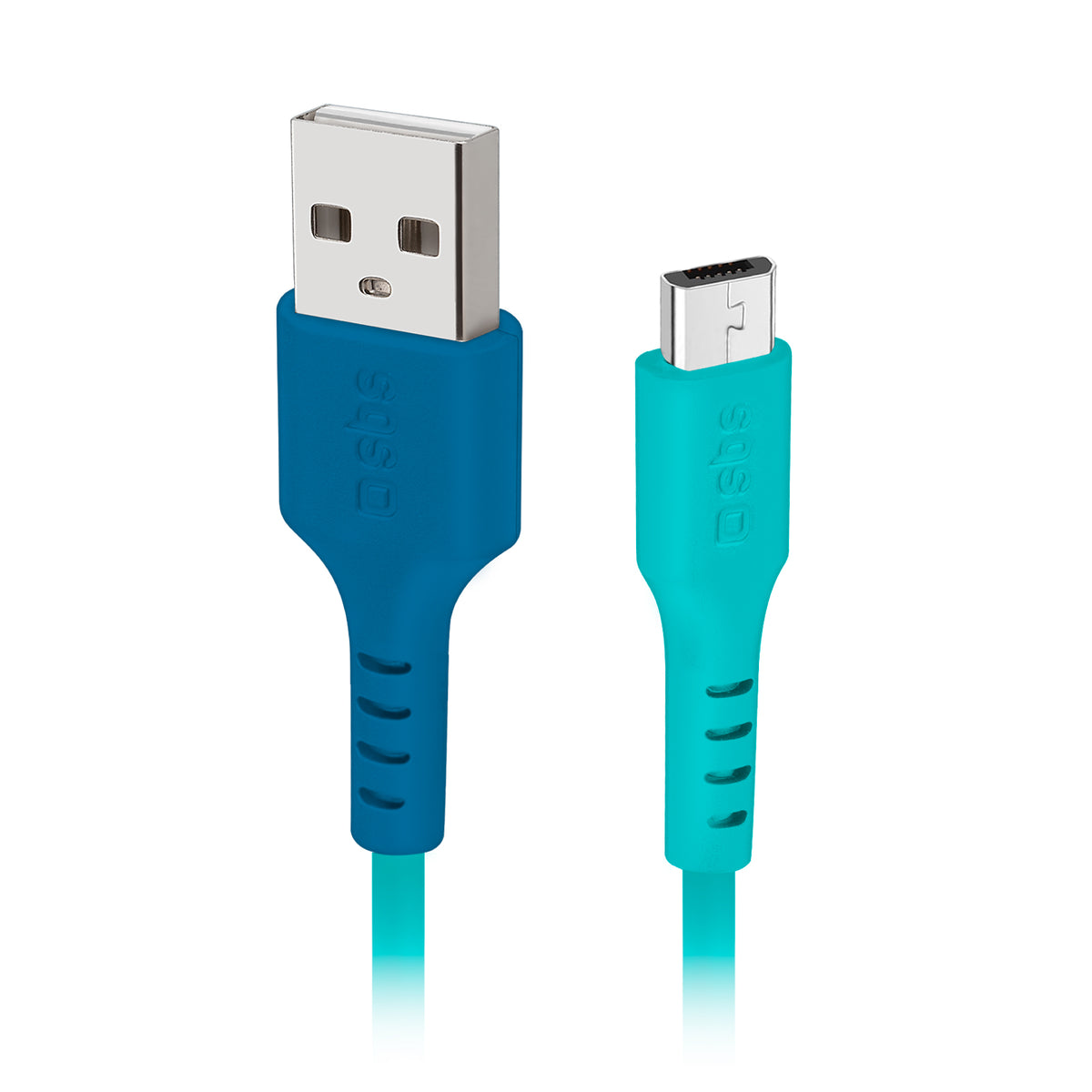 Coloured USB - Micro USB cable for charging and data