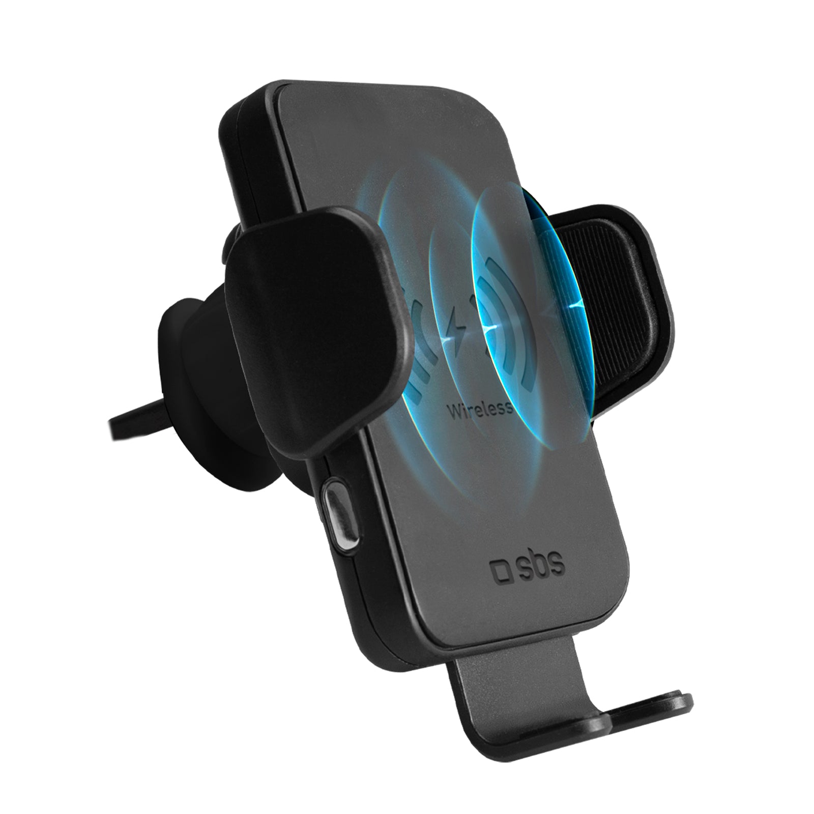 Wireless cradle with automatic closure